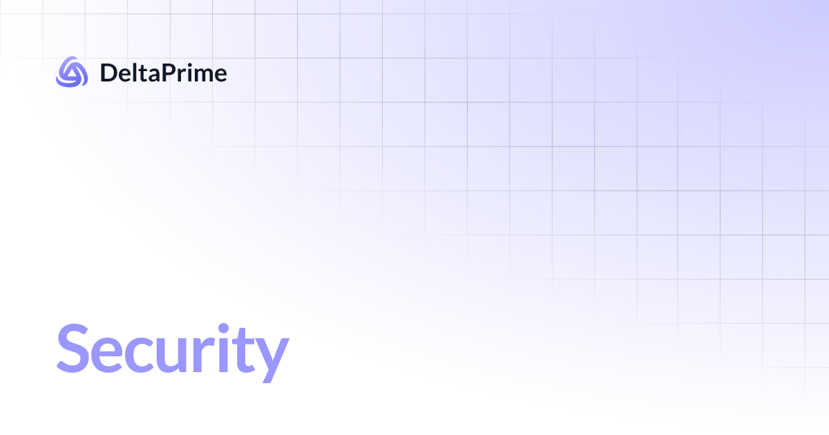 Security | DeltaPrime