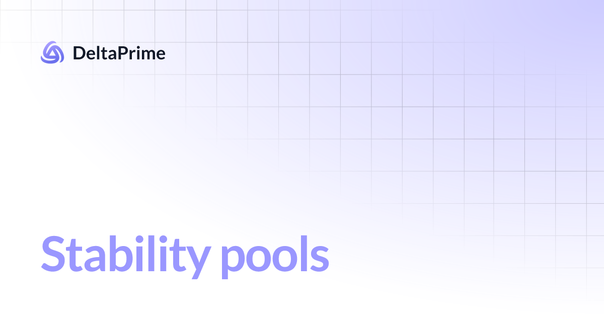 Stability pools | DeltaPrime